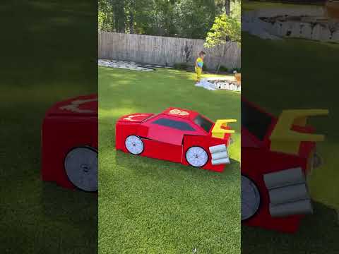 DIY Transformer Costume for a Boy on Halloween
