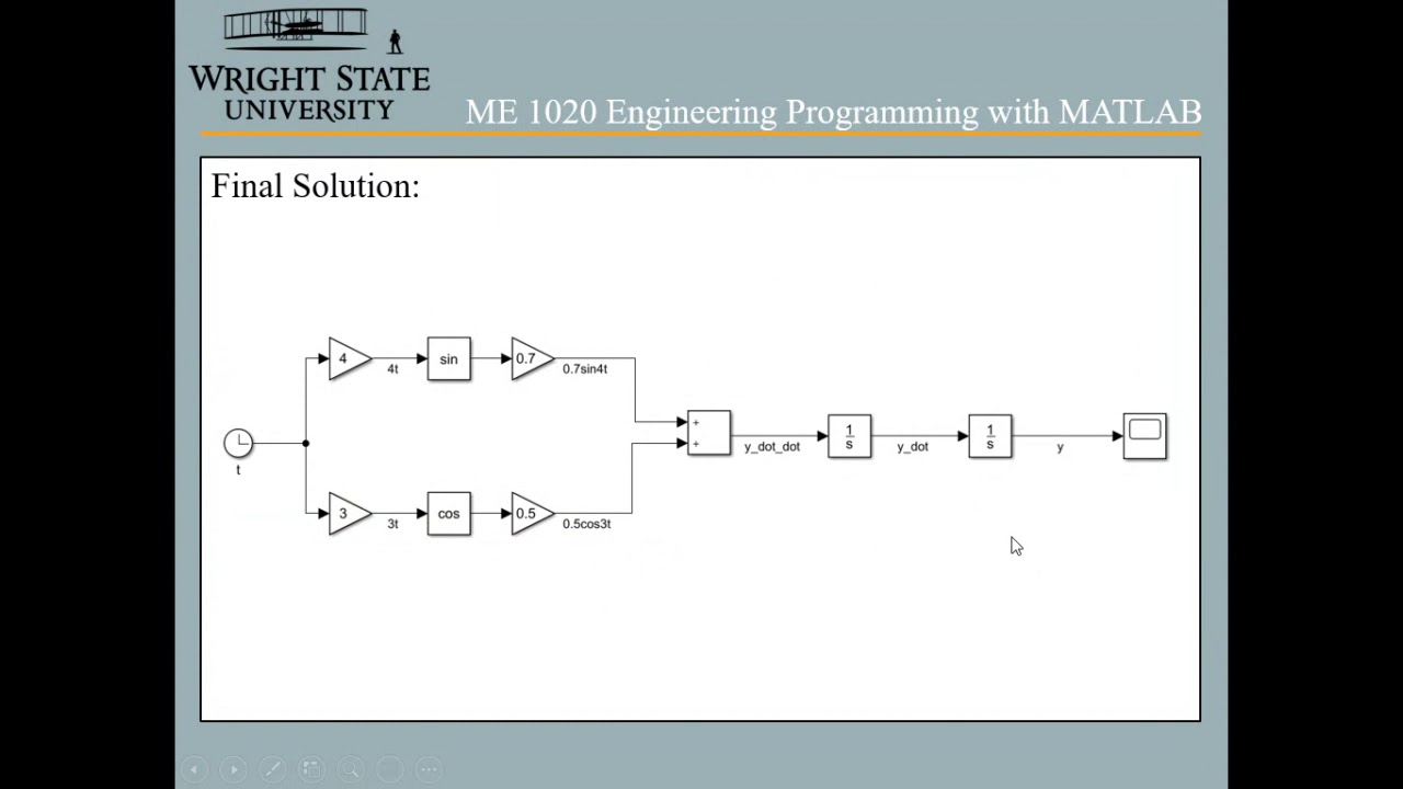 2   ODEs in Simulink