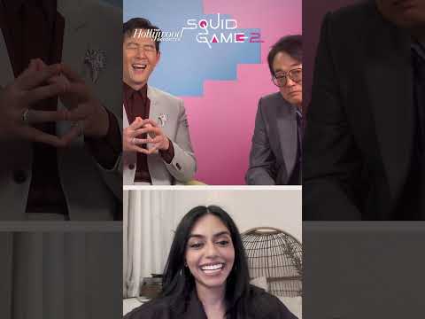#SquidGame Stars #LeeJungjae & #LeeSeohwan Talk Games They Think They'd Win in Real Life #shorts