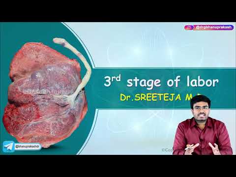4. Third Stage of Labor (Part - 1) : Obstetrics and gynecology Lecture