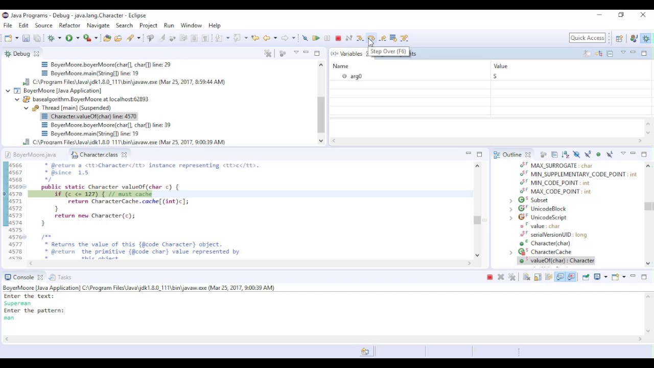 How to Debug a JAVA Program Using Eclipse