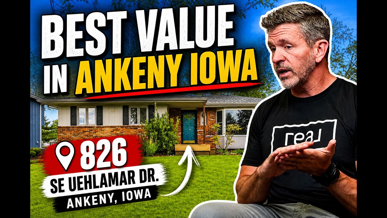 BEST VALUE Home in Ankeny Iowa? / Tour this affordable Ankeny Home with Tim Scheib Realtor!