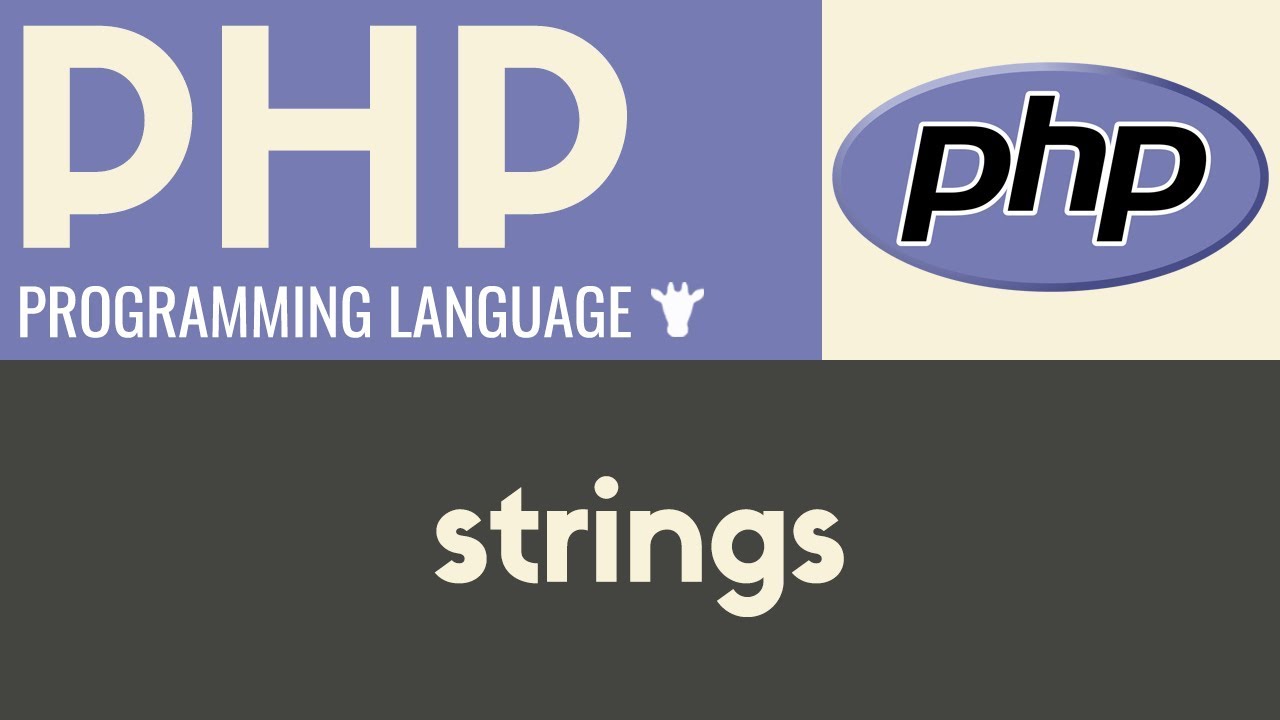 Working With Strings | PHP | Tutorial 8