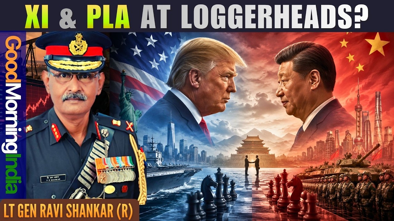 Xi vs PLA? Trump’s China Trip: Who Needs Whom More? • #GoodMorningIndia