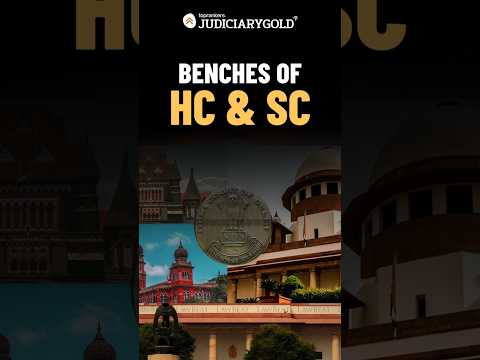 What is Benches in High Court and Supreme Court?