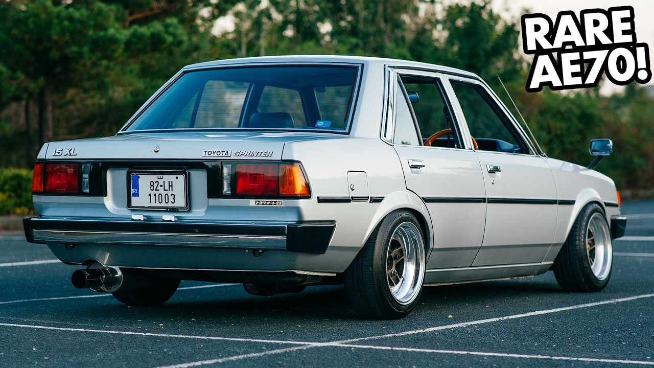 Rare Toyota Corolla AE70 Is Everything an AE86 Is, but Groovy and ...