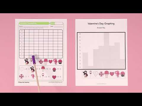Valentine's Day Graphing Worksheet