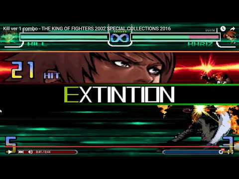 Kill ver 1 combo - THE KING OF FIGHTERS 2002 SPECIAL COLLECTIONS 2016