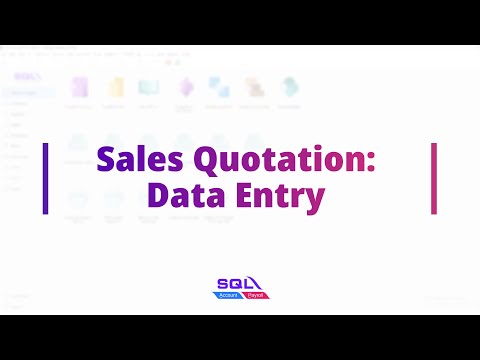 Create Sales Quotation | SQL Documentation