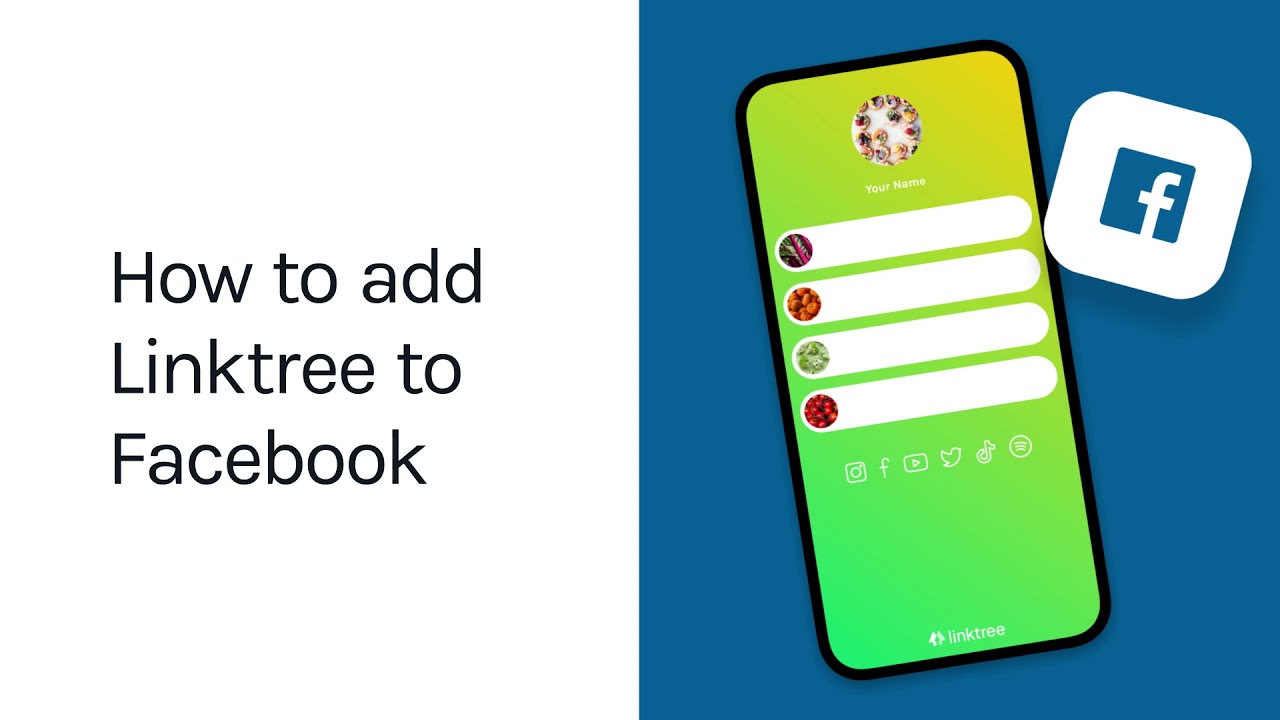 How to add Linktree to your Facebook profile | Linktree How-tos