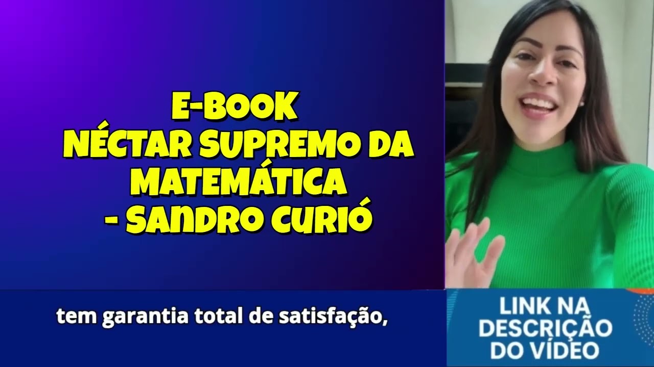 E BOOK NÉCTAR SUPREMO DA MATEMÁTICA   Sandro Curió