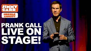 Jimmy Does A Prank Call Live On Stage! | Jimmy Carr Vs Hecklers | Jimmy ...