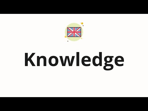 How to pronounce Knowledge