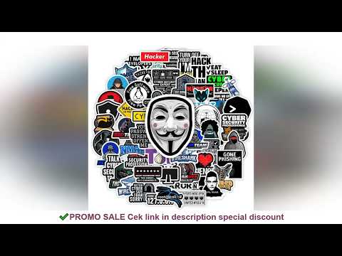 Cybersecurity Hackers Network Security Stickers DIY Gift Decal for Laptop Phone Scrapbook Luggage De