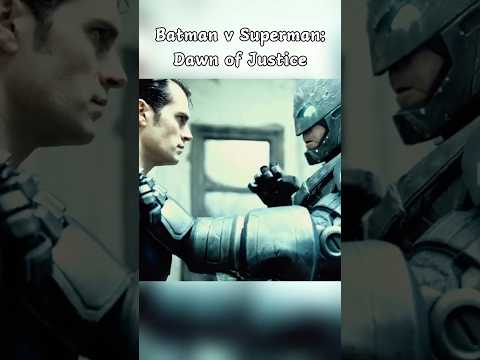 🎬 Batman v Superman: Dawn of Justice - From misunderstanding to unity! ⚔️ #shorts