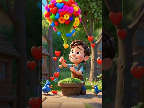 The Power of Kindness in Nature. AI cartoon story #ai #shorts