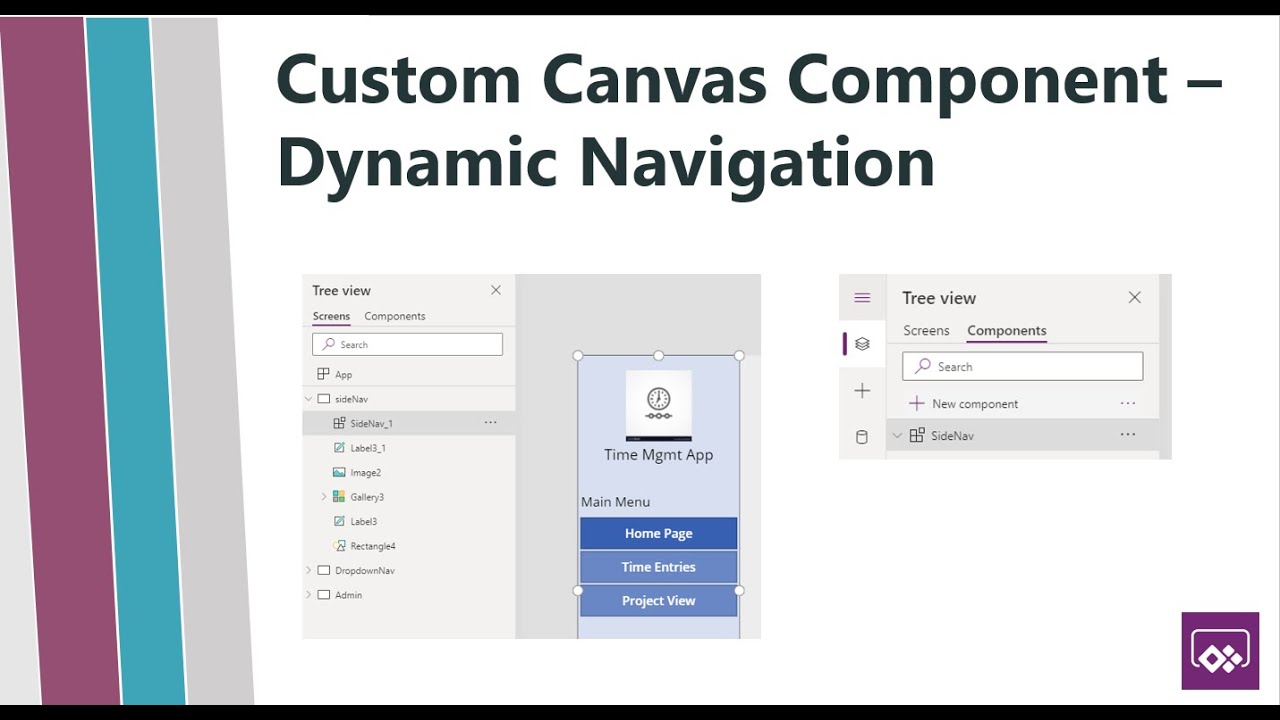 PowerApps Component Framework (PCF) - Custom Navigation Component