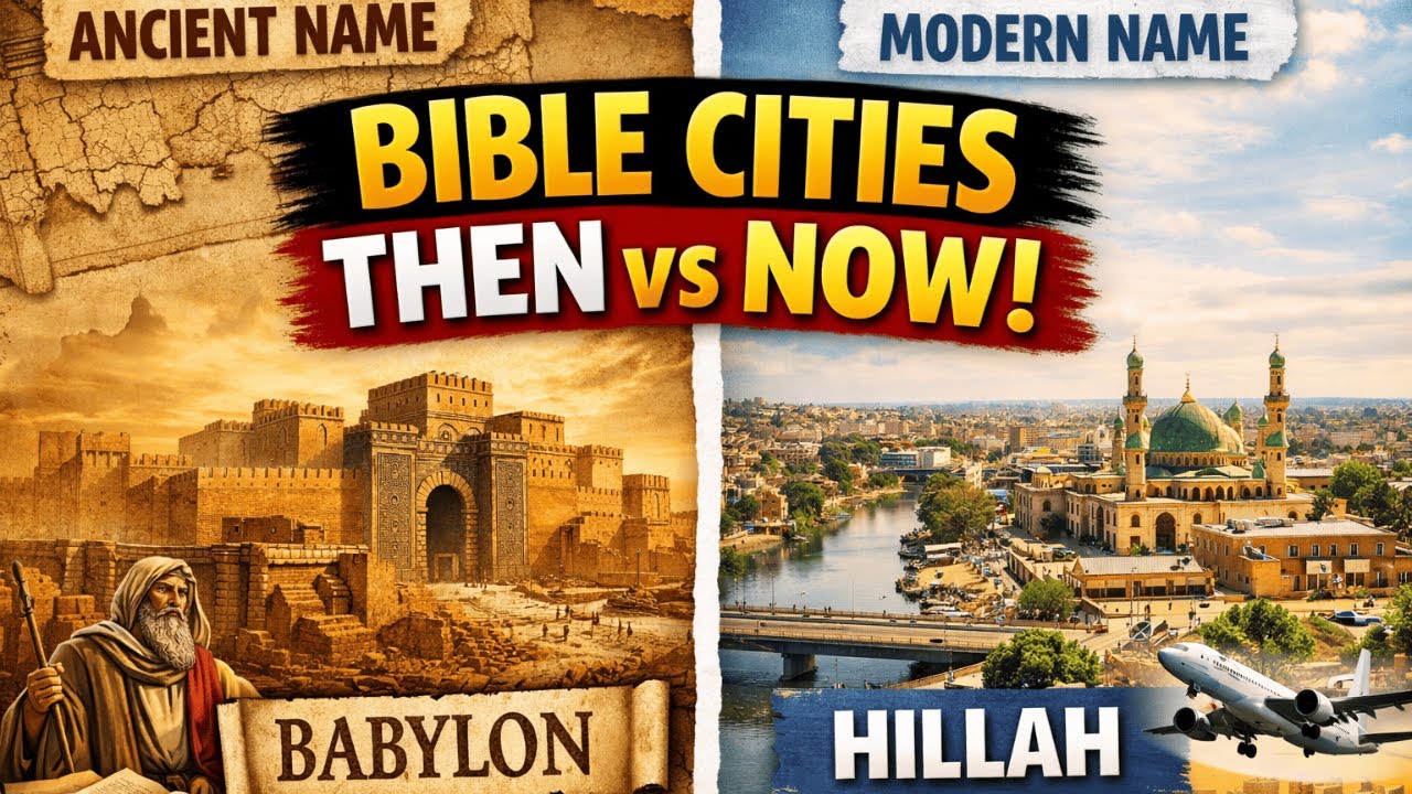 20 Bible Cities Then and Now – Ancient Names to Modern Locations Revealed