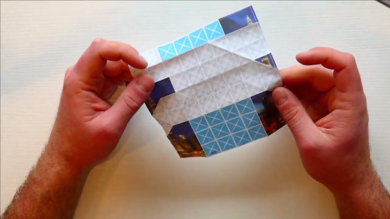 Foldology Origami Puzzles - Solution for #48