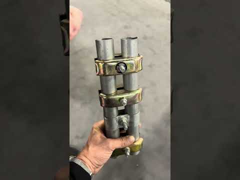 Standard clamps & High security locking temporary fence couplers
