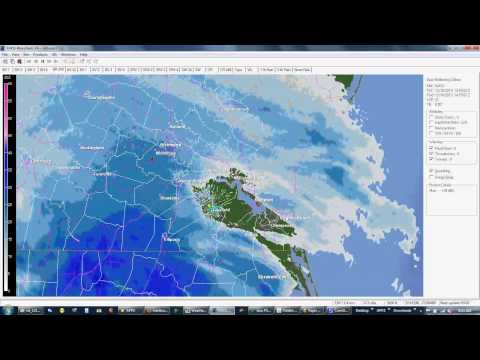 Radar Loop - Snow in Richmond - 12/16/2010