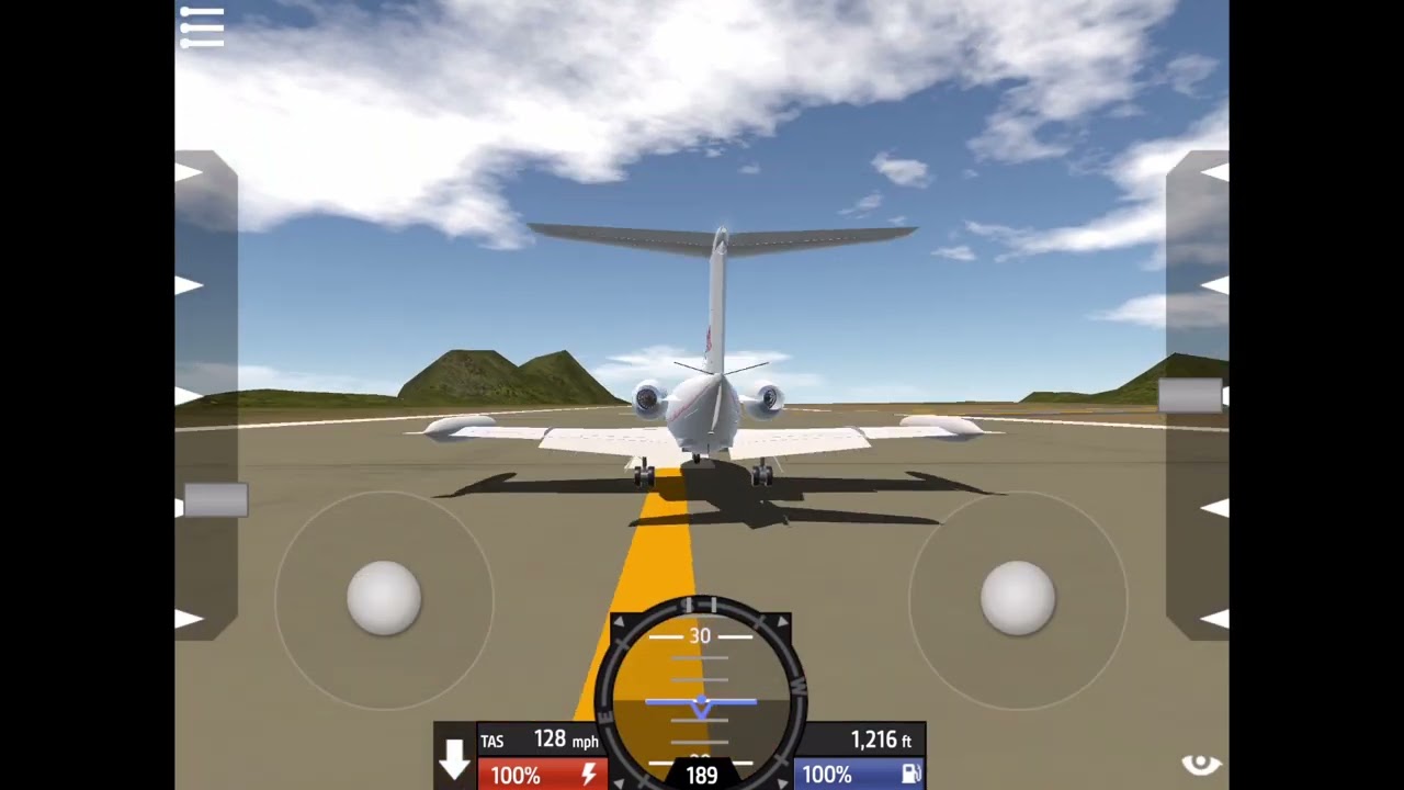 This is how reject take off works in SimplePlanes (bad piloting)
