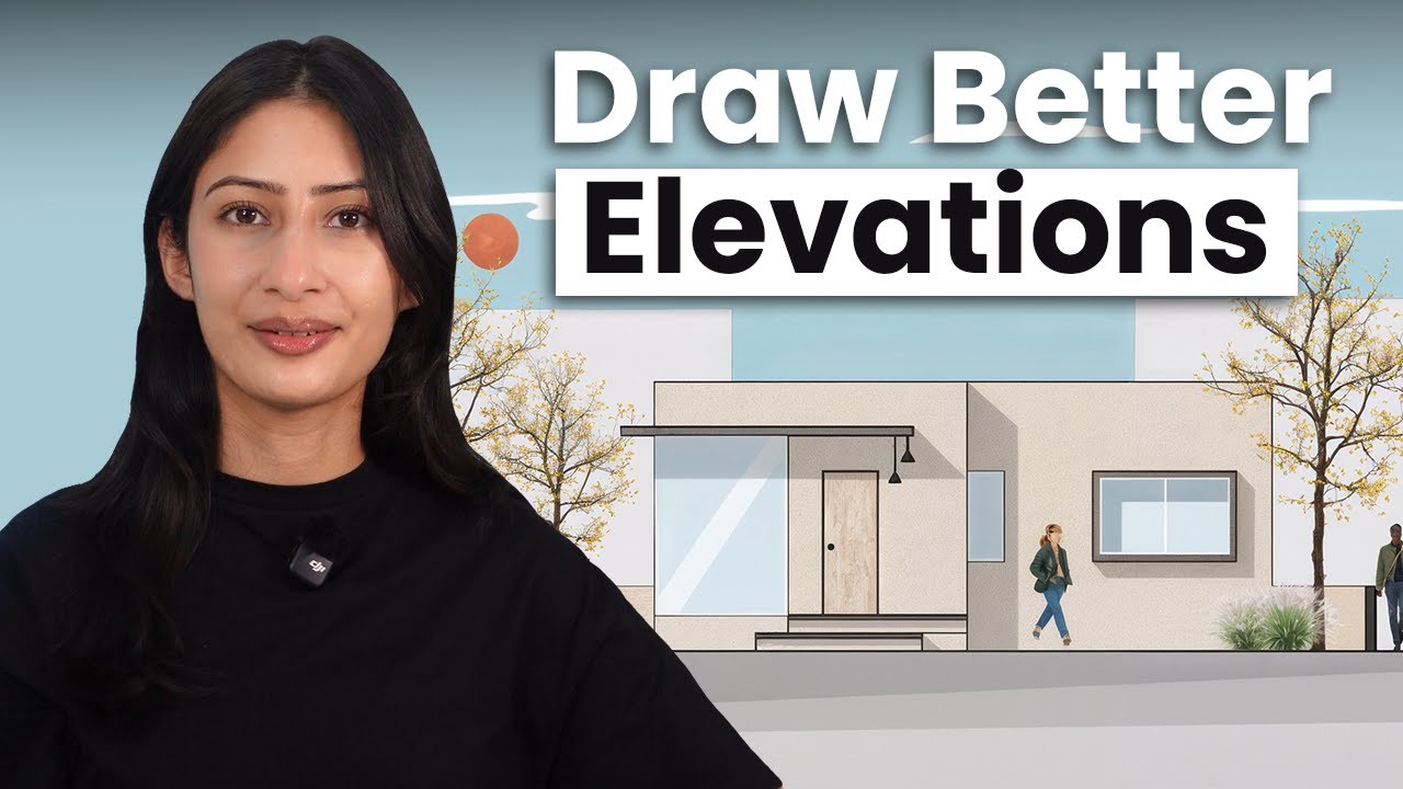 How to draw better Elevations | Full Tutorial