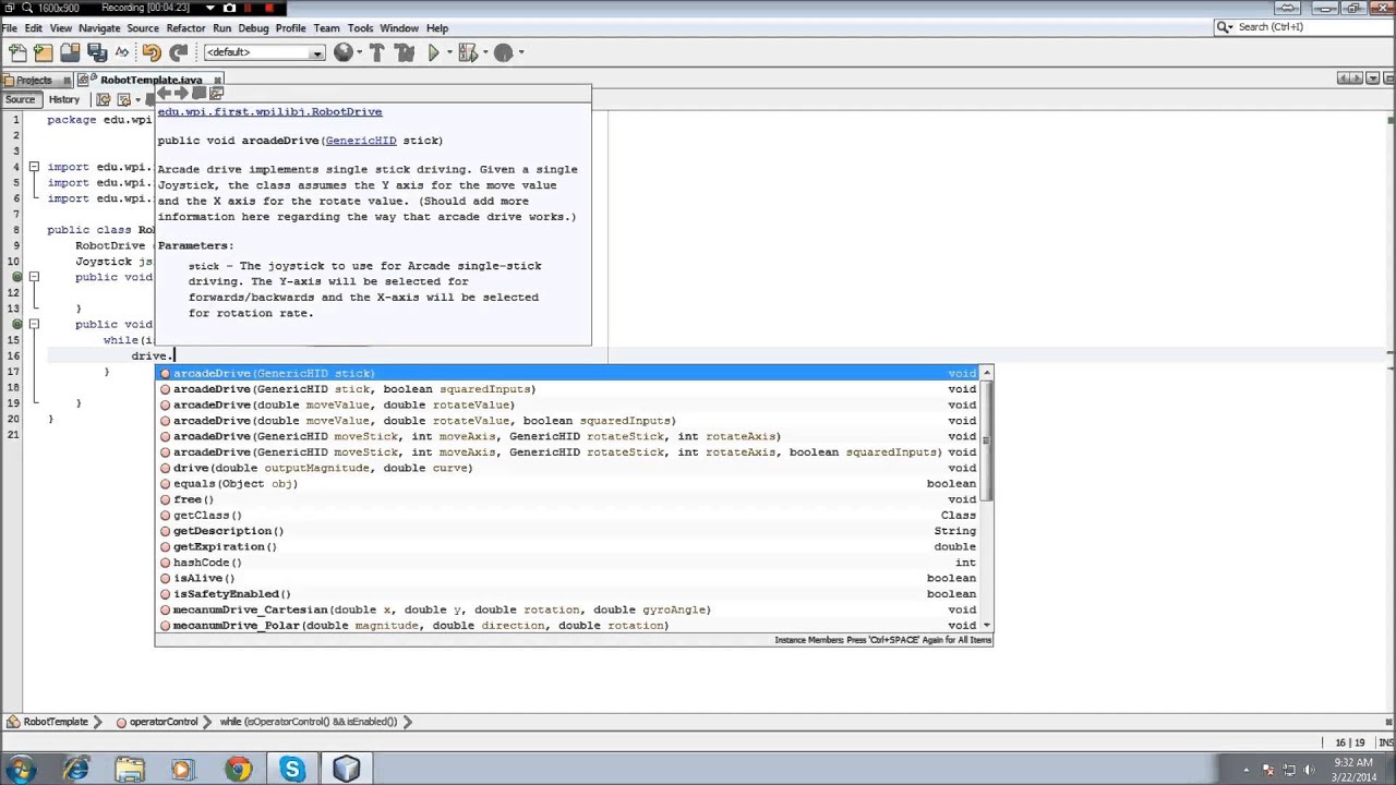 Frc how to program you Robot frc java basic driving with autonomous