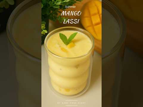 Mango Lassi Recipe | Creamiest Indian Summer Drink in 30 Seconds!
