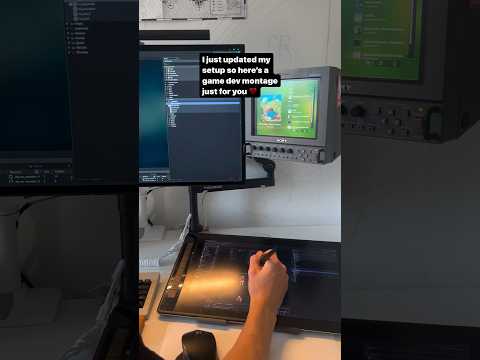 Game dev and concept art setup