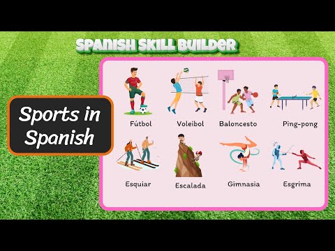 The Sports in Spanish | Learn spanish vocabulary for beginners