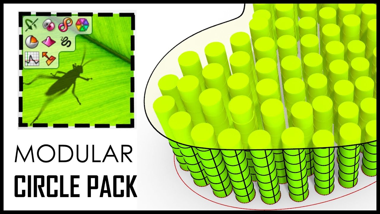 Grasshopper Kangaroo Tutorial (Circle Packing)
