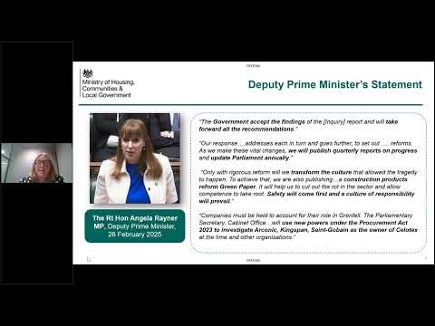 Construction Products Reform