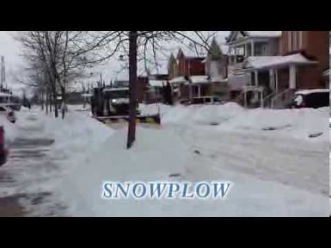Snow Plow - Spell and learn about a snowplow. Watch it in Action!