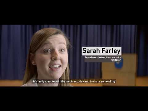 Interview with Sarah Farley, Future Careers Lead and former apprentice | Unilever