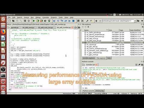 Learn 11 Working with PyCUDA - Mind Luster