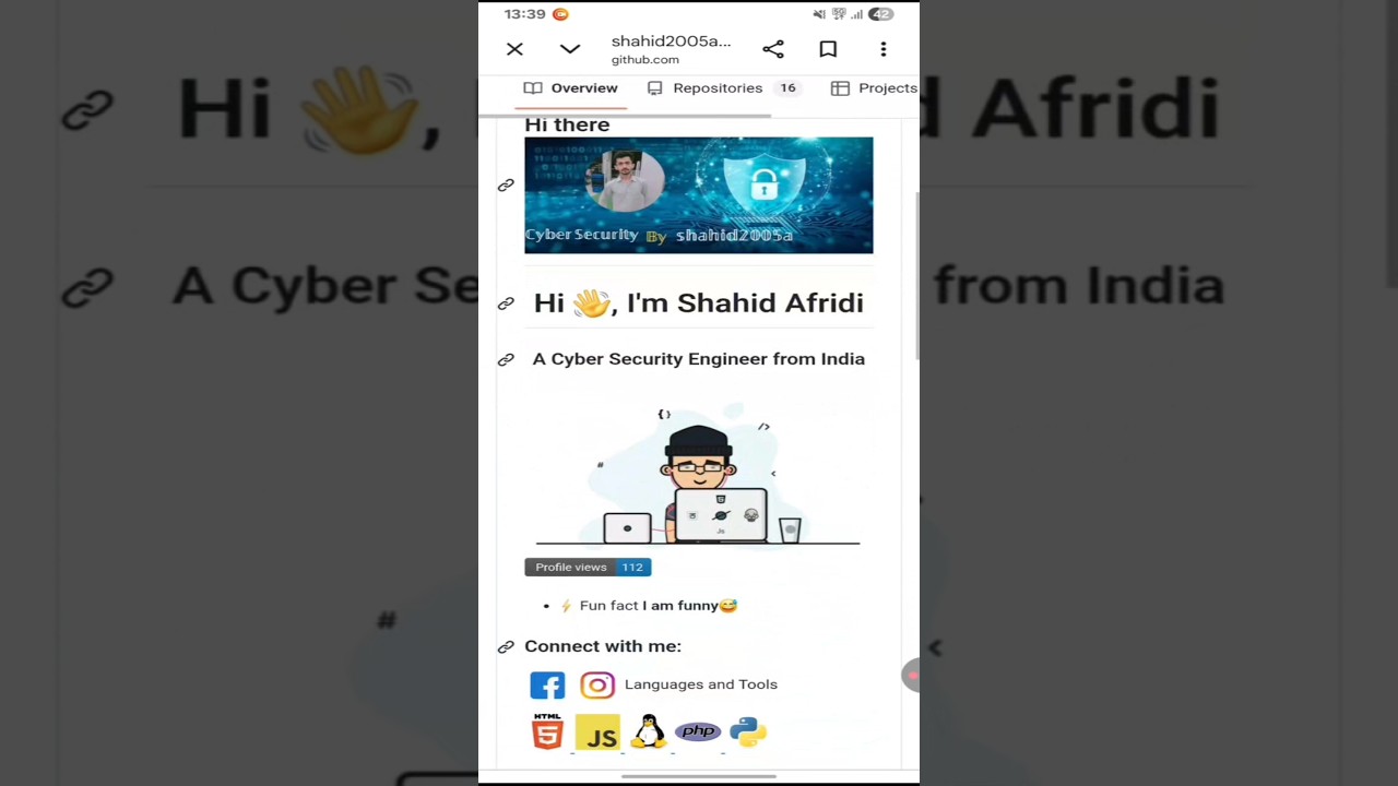 Github animation 👌