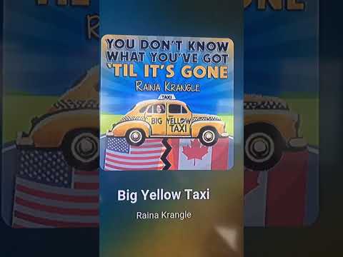 Raina Krangle sings, "Big Yellow Taxi" #bigyellowtaxi #jonimitchell #canadianmusician #coversongs
