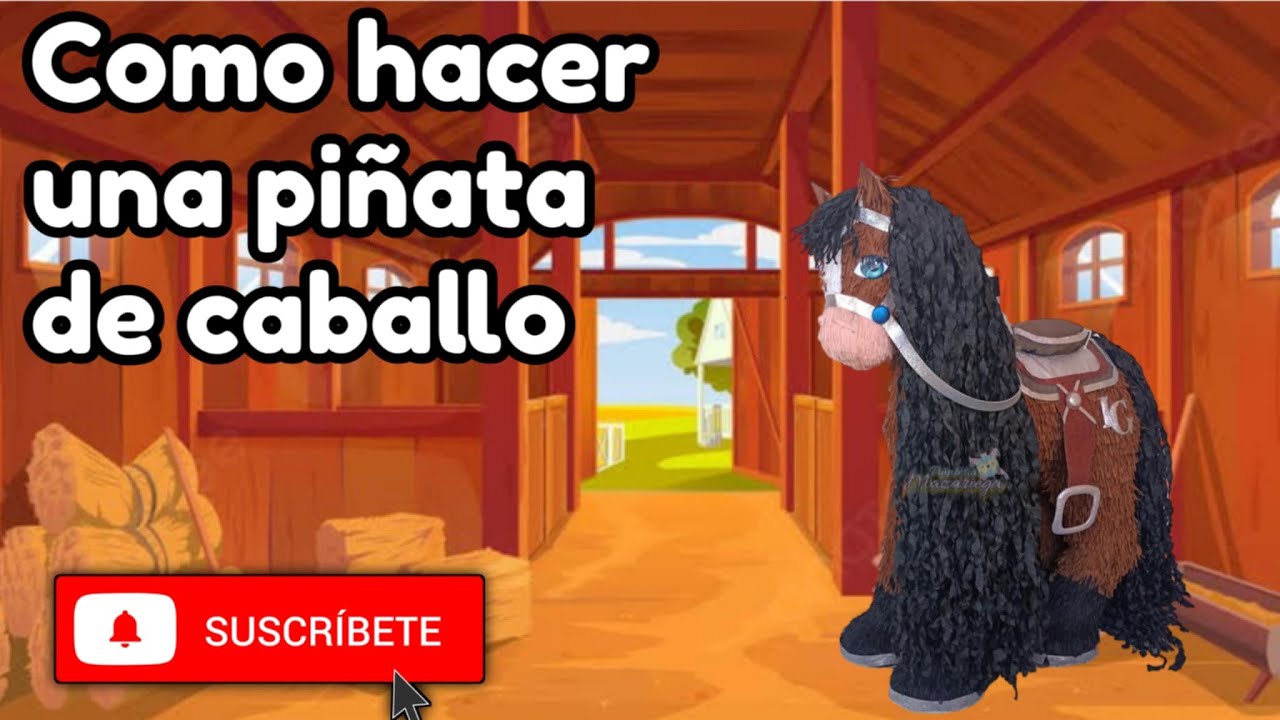 horse piñata/3D