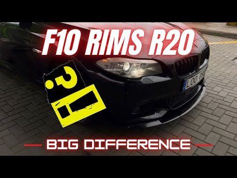 BMW F10 Gets FRESH R20 Wheels For The Summer