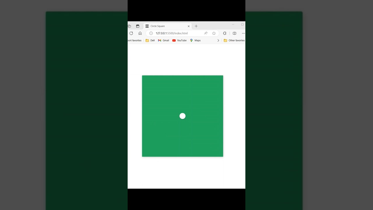 Circle square Animation #code #animation #html  #css #coding #developer #website