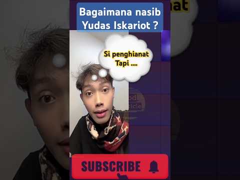 Yudas iskariot penghianat Yesus ? Jawab Elia Myron #debatislamkristen #apologet #kristen #renungan