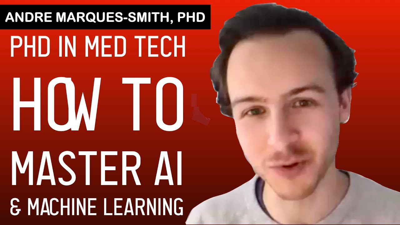 E008 How To Start a Career in AI as a PhD? | Andre Marques Smith on Working for a BCI Startup