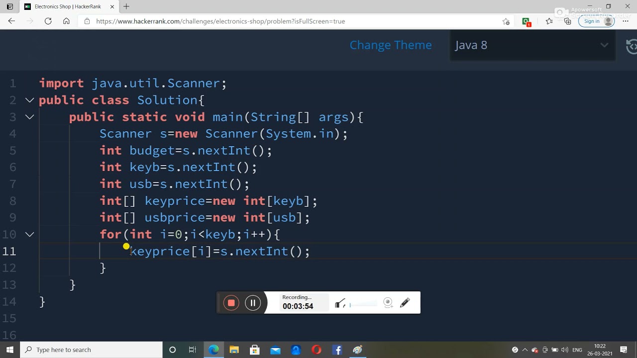 electronics shop - Hackerrank||  java programming language|| Hackerrank problem solving