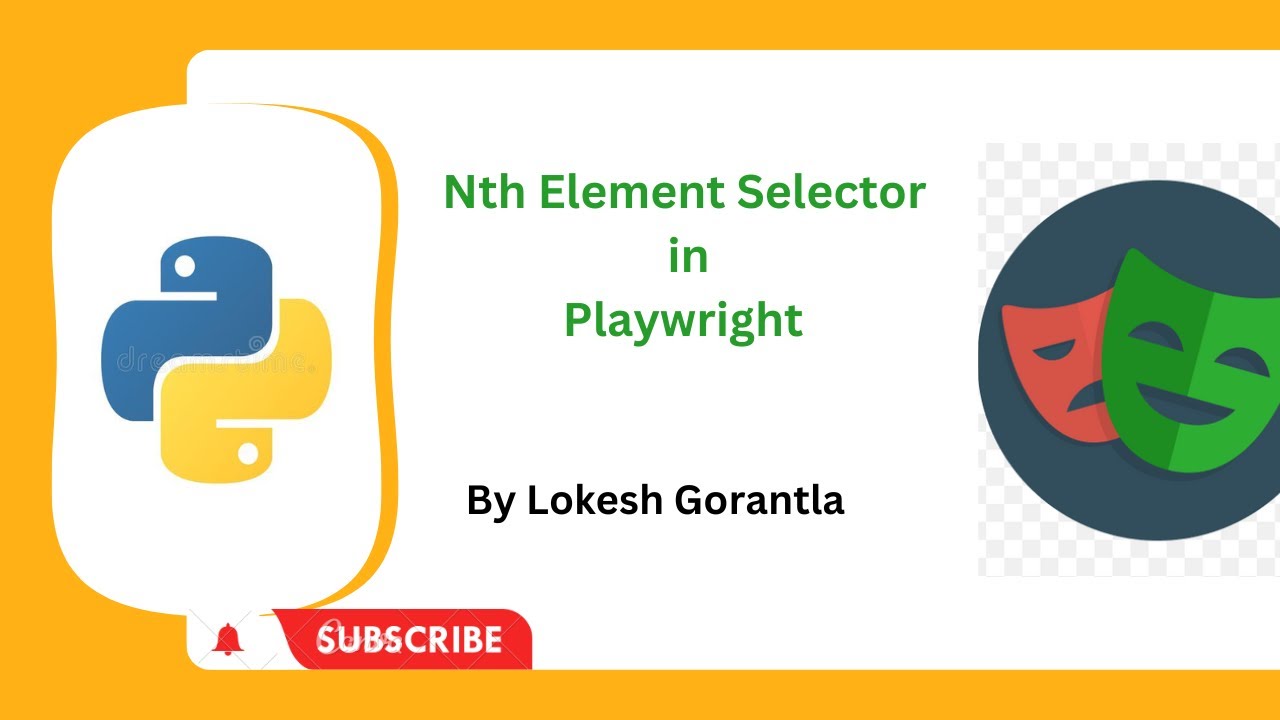 Python Playwright Beginner[2023] Part 19: Nth Eelement Selector in Playwright