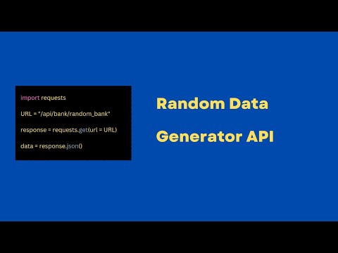 Random Data Generator Reactjs JavaScript - Generate random fake data