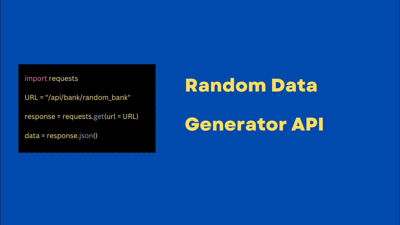 Random Data Generator Reactjs JavaScript - Generate random fake data