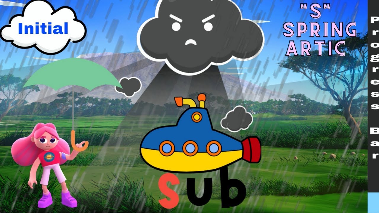 S Spring Artic Adventure (Free Speech-Language Pathology Articulation Activity)