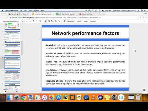 Networking Fundamentals - Network performance factors