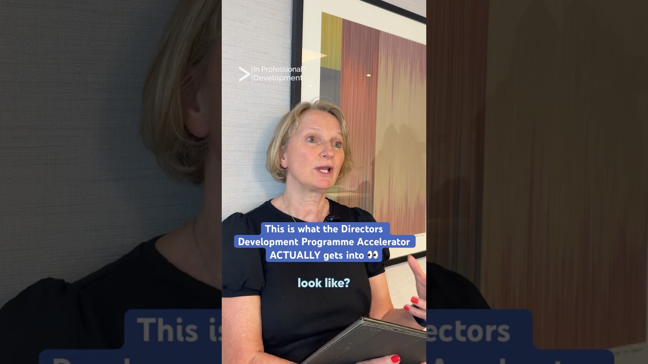What is covered in the Directors Development Programme Accelerator
